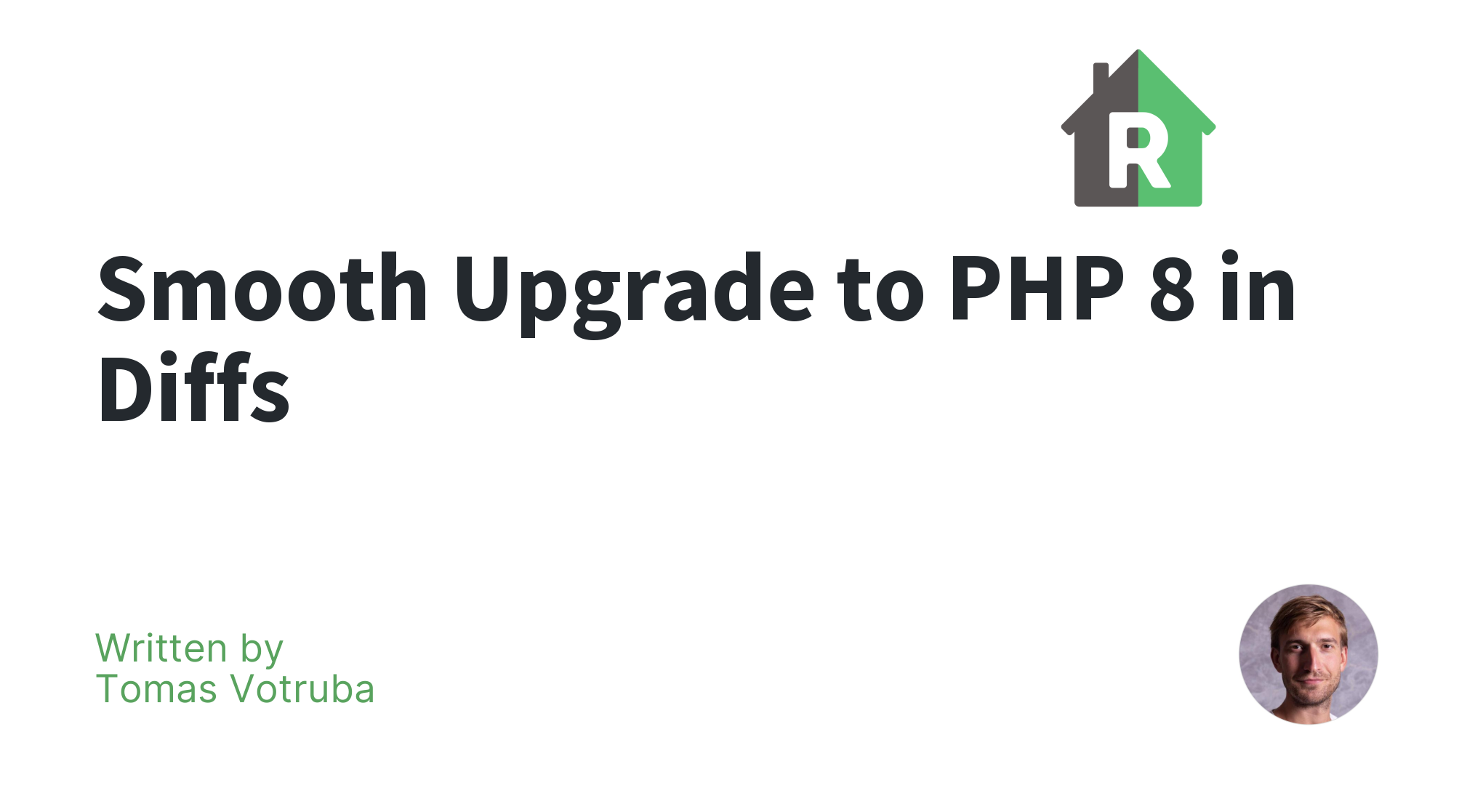 Rector - Automated Way to Instantly Upgrade and Refactor any PHP code Rector - Automated Way to Instantly Upgrade and Refactor any PHP code